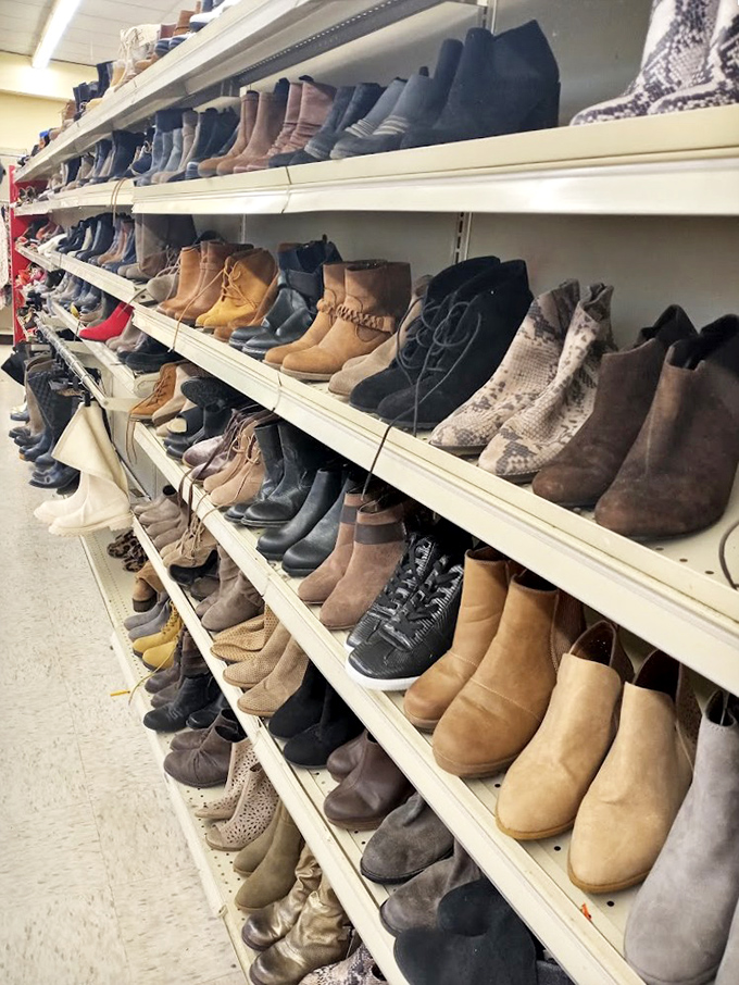 Boot boulevard displays footwear for every season—from summer festivals to winter wonderlands—at prices that won't kick your budget.