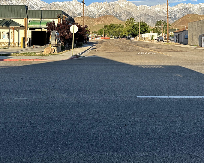 Downtown Lone Pine &ndash; where every storefront seems to say, "Slow down, look up, and remember why you came to the mountains."