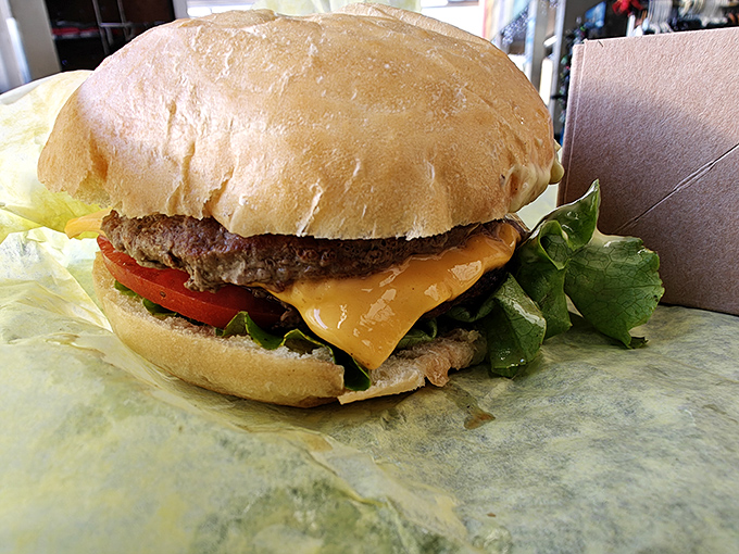 The cheeseburger &ndash; deceptively simple yet somehow capturing the essence of paradise between two buns.