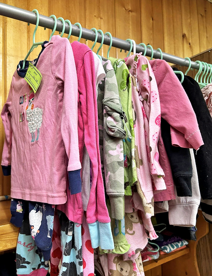 Tiny pink treasures for the next generation. These preloved children's clothes are ready for new adventures and grass-stained knees.