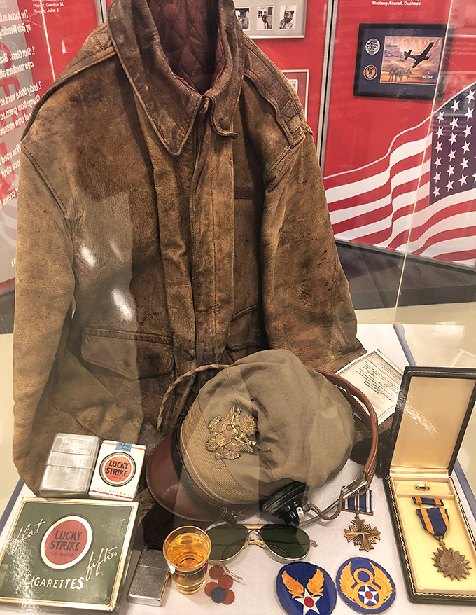 This weathered flight jacket isn't just leather and lining&mdash;it's a second skin that protected its wearer while collecting a lifetime of stories at 20,000 feet. 