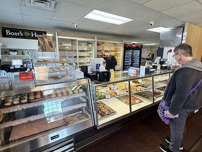 The bakery counter&mdash;where dreams come true and willpower goes to die. Choose wisely, or better yet, don't choose at all.