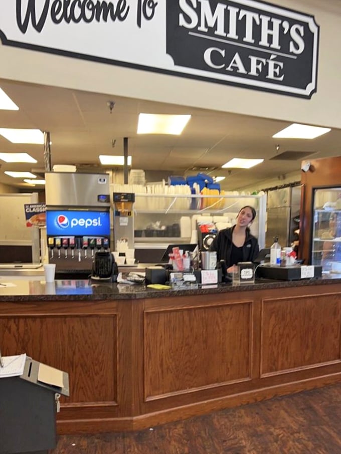 The counter where magic happens. One smile from the staff and suddenly your day improves by at least 27%.
