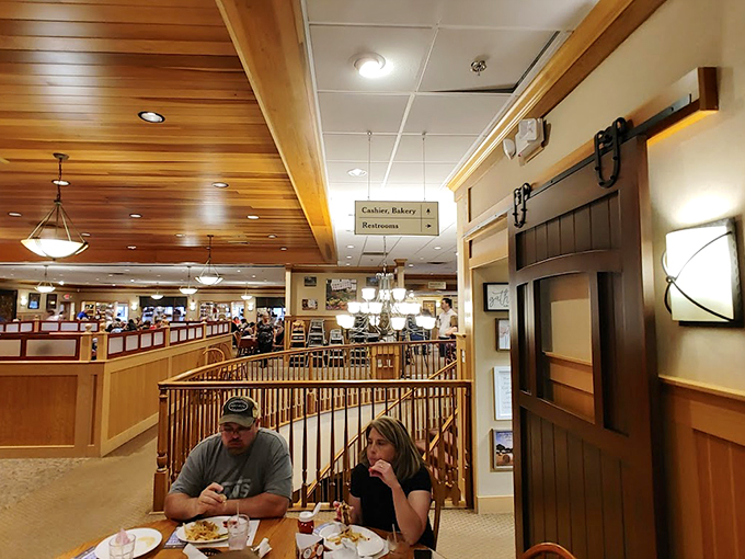 The dining room hums with the satisfied murmurs of guests experiencing what might be the best meal of their vacation.