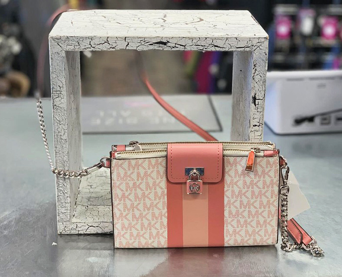 Designer dreams come true &ndash; this Michael Kors crossbody proves luxury labels can be attainable without requiring a second mortgage.
