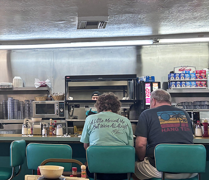 The counter culture lives on—where strangers become neighbors over eggs and coffee, sharing the morning paper and local gossip.