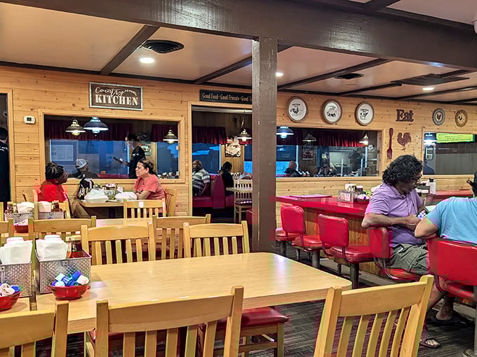 The best conversations happen over coffee mugs and empty plates, where strangers become neighbors and calories don't count.