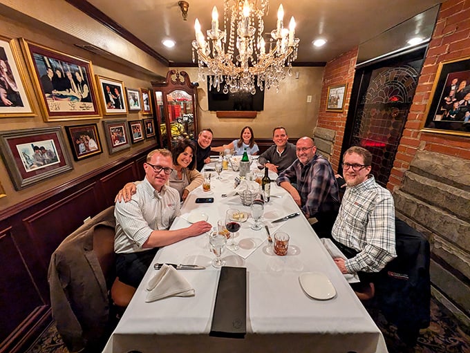 A gathering of the wise &ndash; these diners know that great meals aren't just about food, but the company with whom you share them.