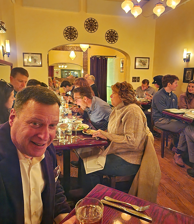 The universal language of a full dining room &ndash; where happy diners become the restaurant's best advertisement.