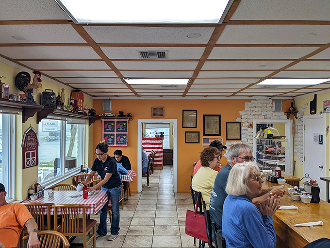 Those white plastic chairs outside aren't just seating&mdash;they're the waiting room for heaven, Florida-style.