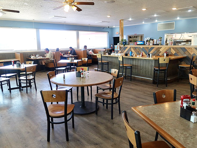 Simple, unpretentious dining spaces where the focus remains squarely on the food and the company you're sharing it with.