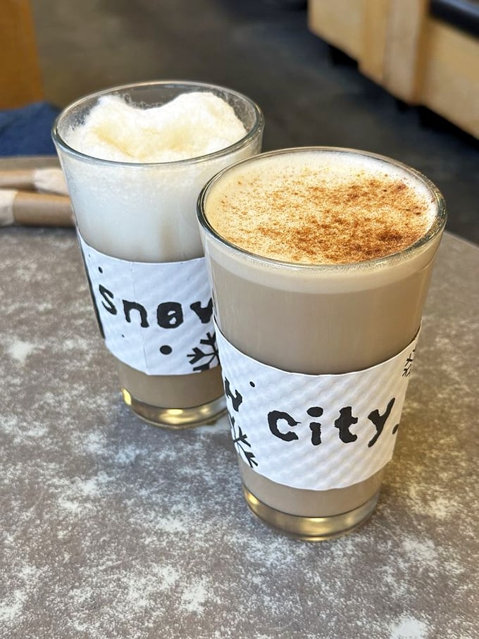Coffee that doesn't just wake you up&mdash;it gives you a pep talk and a hug simultaneously. The foam art is just showing off.