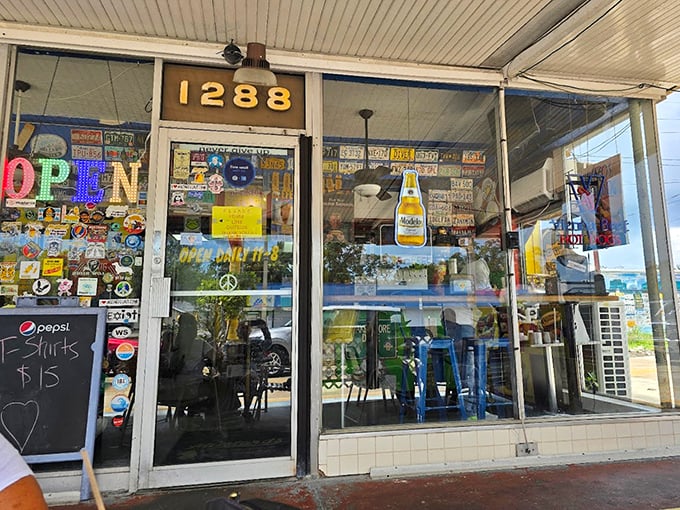 The address proudly displayed like a badge of honor&mdash;1288 Harbor City Boulevard, where hot dog dreams come true.