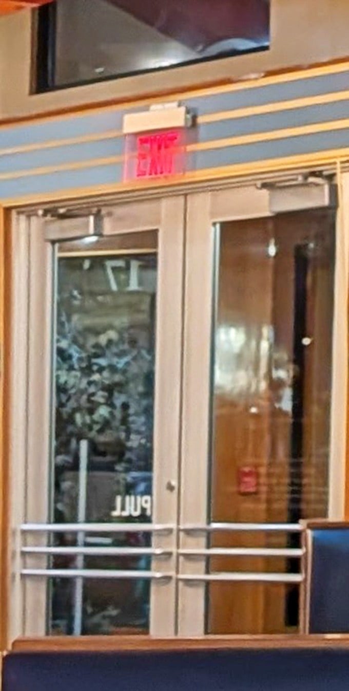 Even the exit doors maintain the stylish aesthetic, proving the Skylark's commitment to design extends to every last detail.