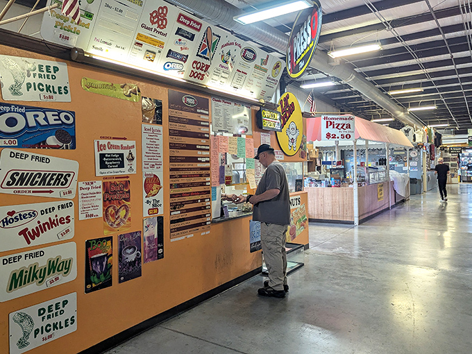 The food court's siren call: deep-fried everything. That sign promising deep-fried Oreos isn't kidding&mdash;and neither is your appetite.