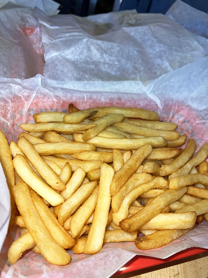 These aren't just french fries&mdash;they're supporting actors that sometimes steal the scene. Crispy, golden companions that refuse to be overshadowed by the main attraction.