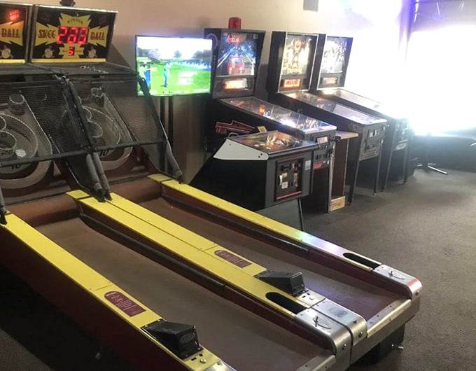 Yes, there's a game room &ndash; because sometimes you need to work up an appetite for that second round of pancakes.