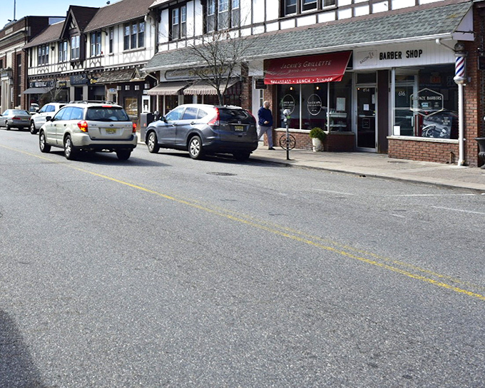 The Tudor-style shopping district in Upper Montclair looks like it was plucked straight from a European village. Shopping with architectural ambiance.