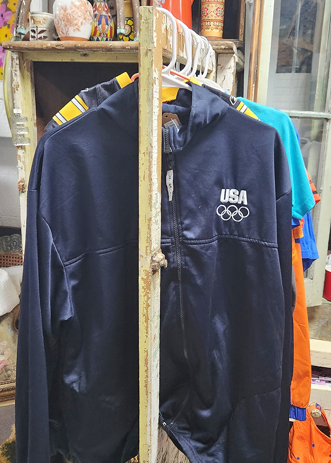 Finding authentic vintage Olympic gear at thrift store prices? That's what they call an absolute gold medal moment.
