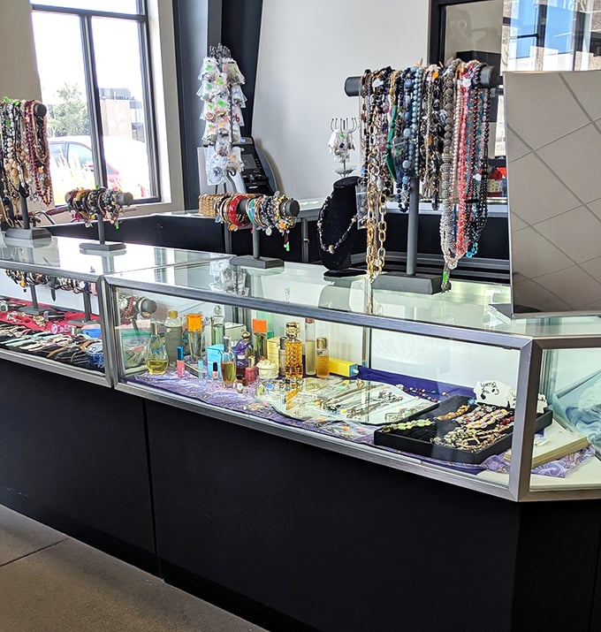 The jewelry counter sparkles with possibility&mdash;yesterday's accessories waiting to become tomorrow's statement pieces at prices that won't break the bank.