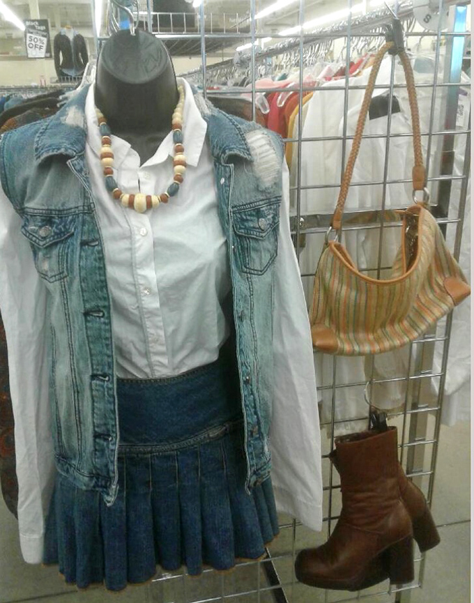 Denim on denim on denim&mdash;the Canadian tuxedo section has everything your heart desires.