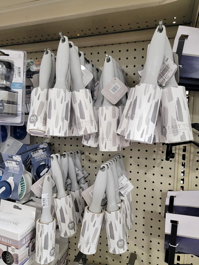 Lint rollers with personality! These patterned pet hair removers make adulting slightly more bearable and significantly more stylish.