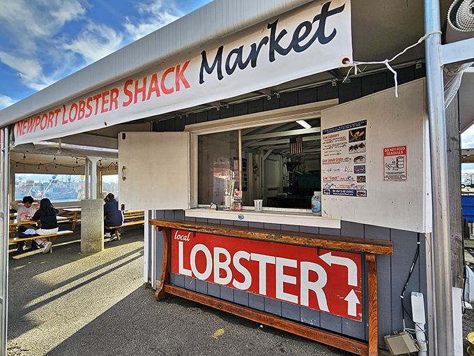 The market window&mdash;where dreams come true for home cooks brave enough to attempt lobster mastery in their own kitchens. Spoiler: It won't be as good.