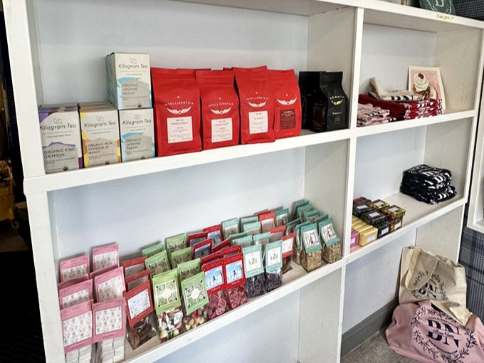 Their retail shelves offer take-home treasures, because sometimes you need emergency macaroons at midnight.