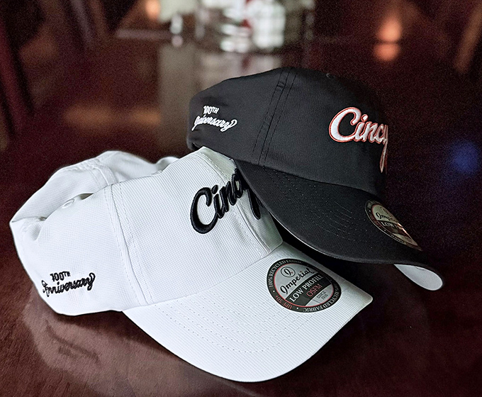 True fans wear their loyalty. These caps celebrate Cincinnati pride and a century-old institution that's become part of the city's culinary DNA.