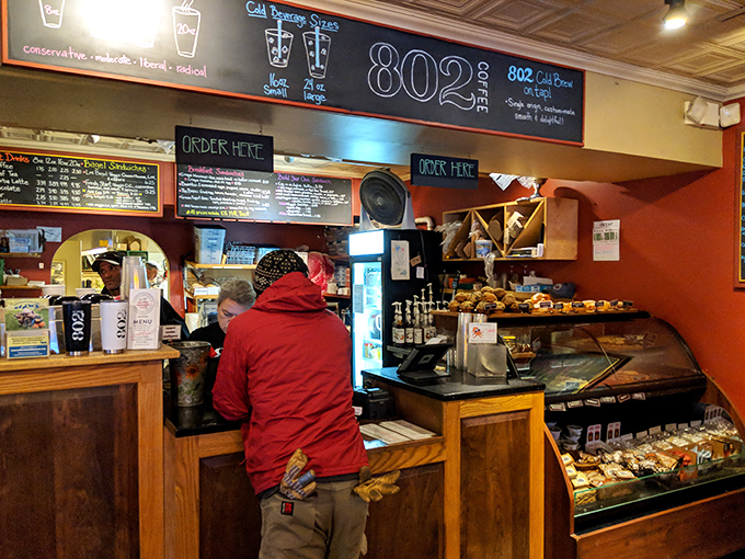 The moment of decision: Where "I'll have my usual" competes with "What's that amazing thing that just came out of the oven?"