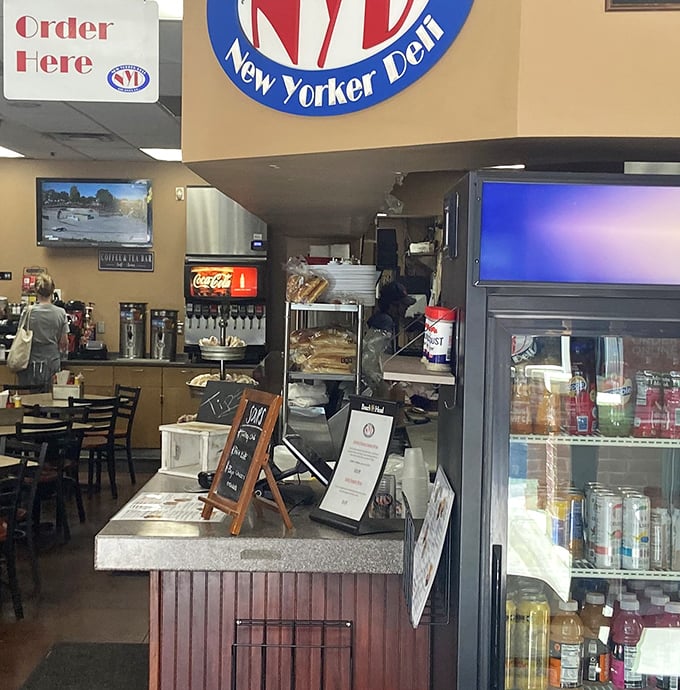 The order counter&mdash;where hopes and dreams are verbalized, then transformed into edible masterpieces by the sandwich artisans.
