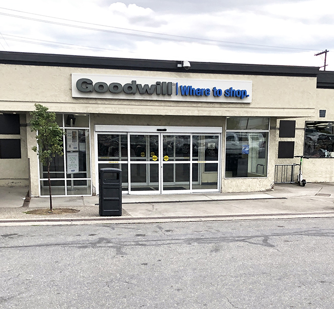 The furniture section&mdash;where mid-century chairs mingle with classroom seating in a delightful mishmash of functional possibilities and DIY potential.