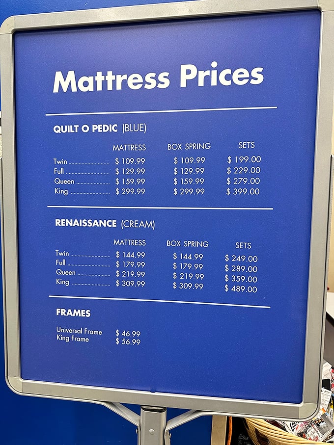 Mattress pricing that won't keep you up at night. When "Renaissance" describes your bed rather than an art movement, you're shopping smart.