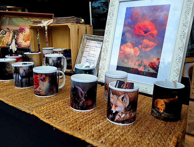 Wildlife mugs that ensure your morning coffee comes with a side of Montana's wilderness. Fox, bear, or abstract art&mdash;choose your breakfast companion wisely.