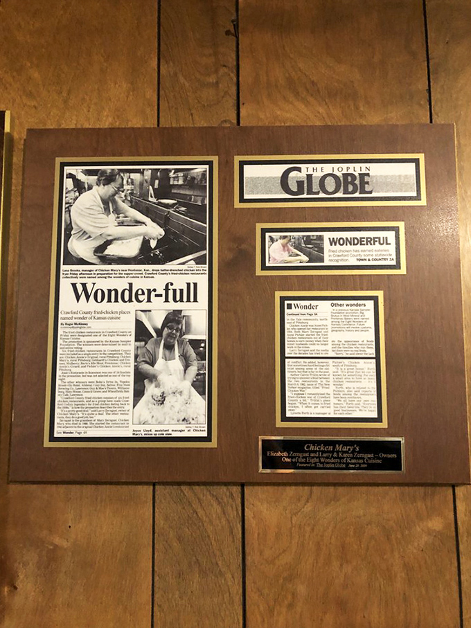 Newspaper clippings tell the story better than any website could – decades of "wonder-full" praise for a local institution.