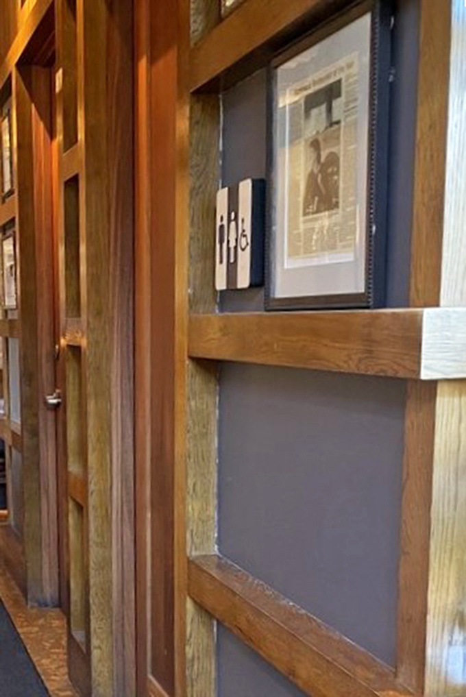 Even the architectural details tell a story&mdash;warm wood frames and thoughtful design elements create an atmosphere of understated elegance.