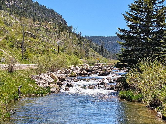 This bubbling stream has been creating its own soundtrack long before Spotify, and with significantly better consistency.