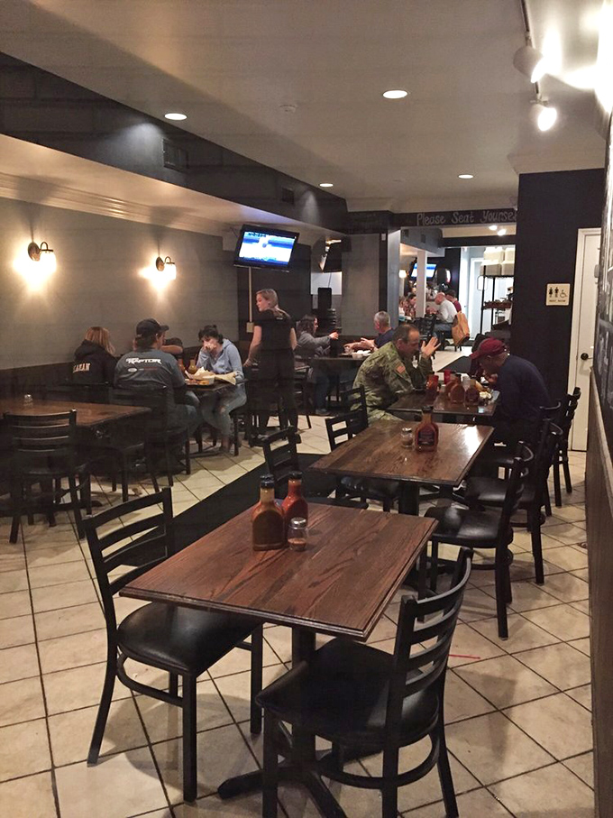 Where strangers become friends over the universal language of "mmm" and "pass the napkins, please."