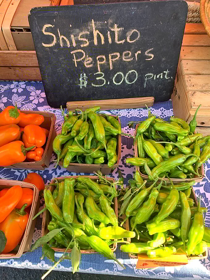 Shishito peppers play Russian roulette with your taste buds&mdash;most are mild, but occasionally one packs enough heat to make you reach for water.