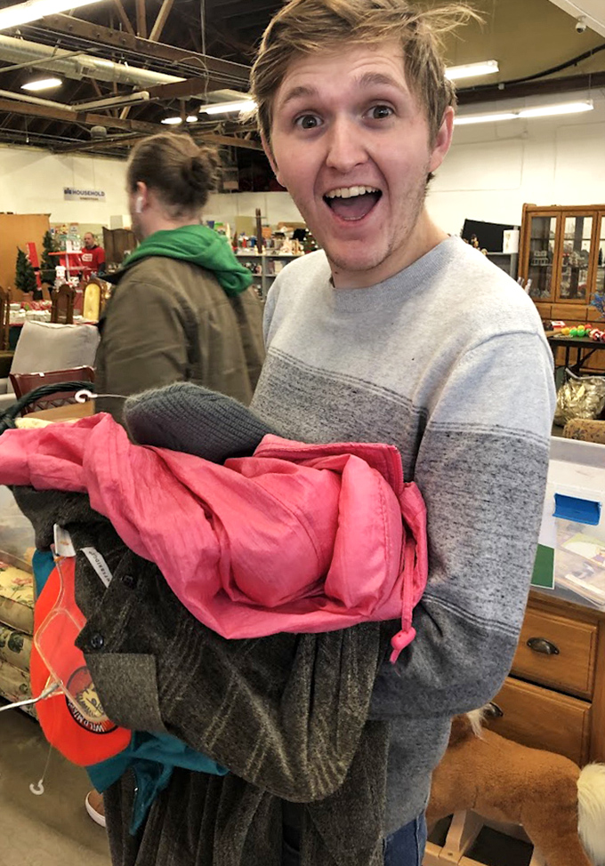 The joy of the find! That moment when you discover something unexpected and perfect is what makes thrifting an addictive sport.