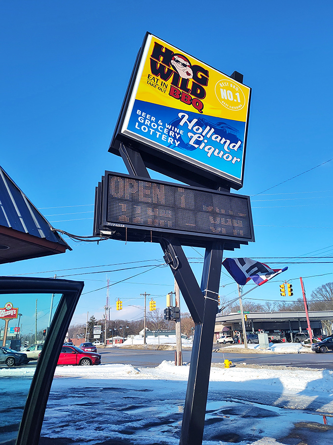 The sign doesn't just tell you where to eat&mdash;it promises an experience worth pulling over for, no matter how far you've driven.
