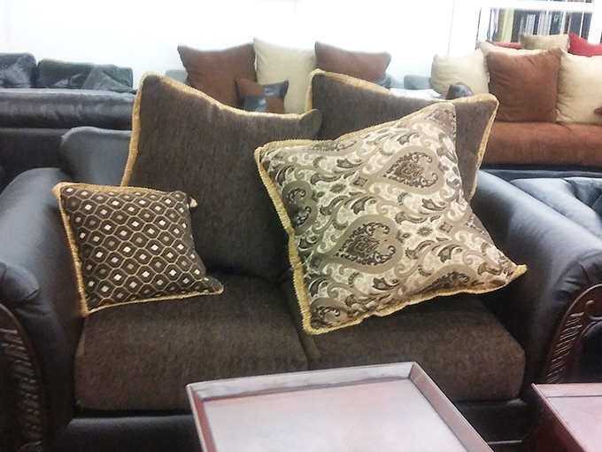 Couch testing is serious business, and this furniture section invites you to imagine these pieces in your living room. Go ahead, take a seat.