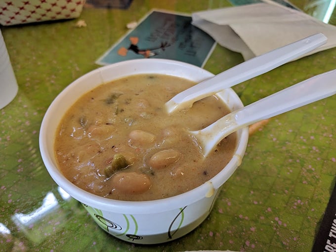 Homemade soup that looks this hearty and creamy is exactly what you need on a chilly Wyoming afternoon.