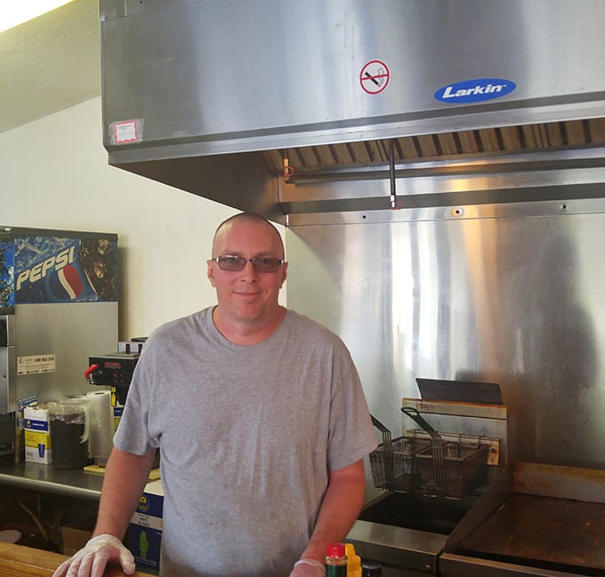 Behind the grill, where culinary magic happens without smoke, mirrors, or molecular anything &ndash; just honest cooking at its finest.