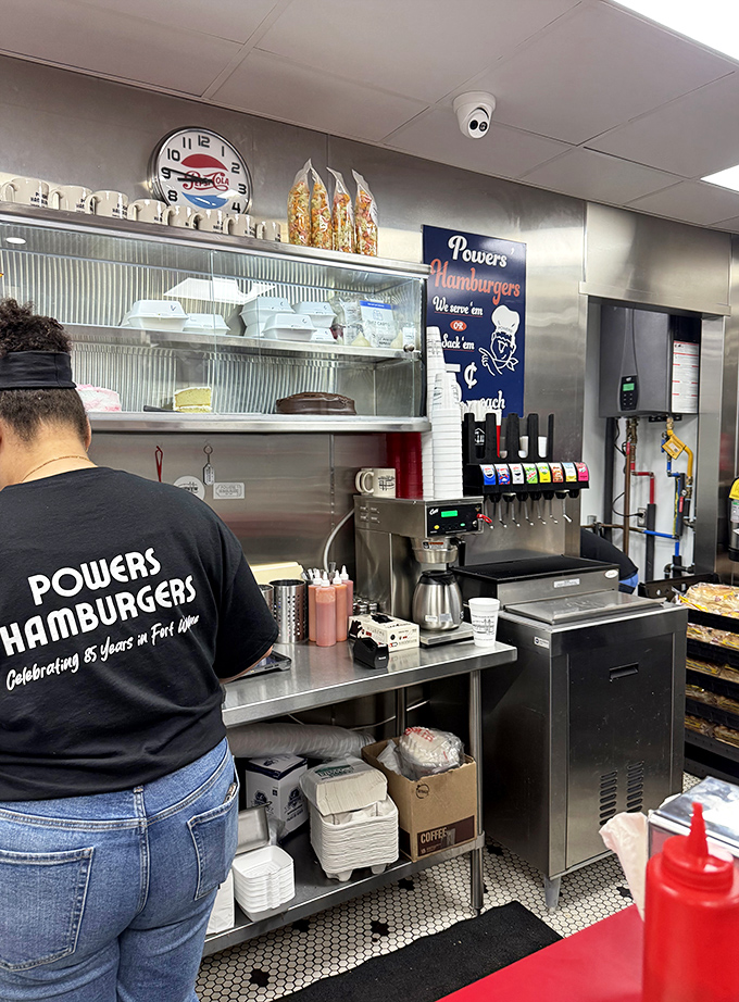 The staff doesn't just wear the Powers name—they carry its legacy with every burger flipped and every customer greeted.