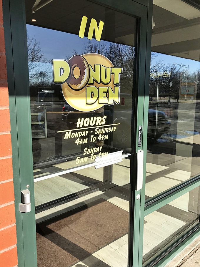 The door announces hours that start when most of us are still dreaming &ndash; 4am weekdays means someone's making dough while you're counting sheep.