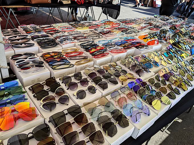 Shade seekers, look here! This sunglasses smorgasbord offers protection and style for every face shape and fashion sensibility imaginable.