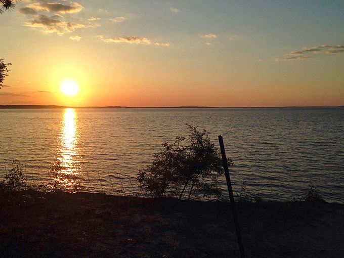 Toledo Bend sunsets perform daily miracles, turning ordinary water into liquid gold. No filter needed, just grateful eyes.