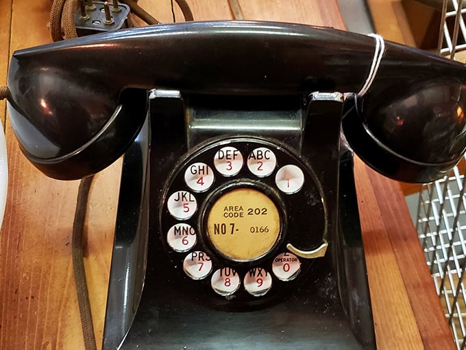 This rotary phone isn't just nostalgic decor; it's a conversation piece that will have your kids asking, "Wait, how did you actually use this thing?" 