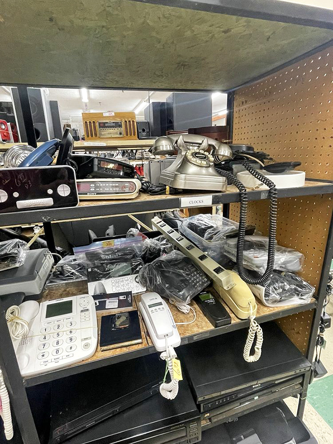 Vintage telephones and electronics that would make any "Stranger Things" set designer swoon, all priced less than your monthly streaming subscription.